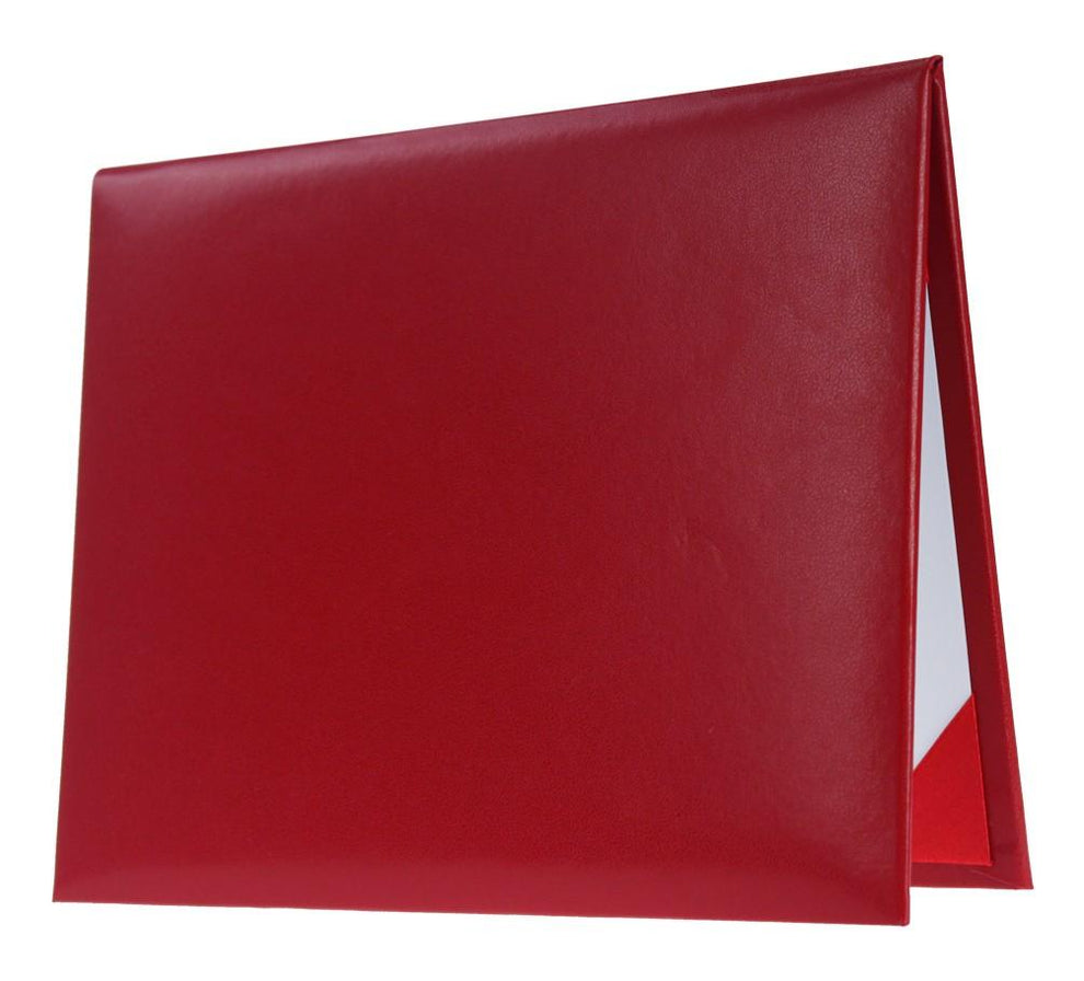Red Graduation Diploma Cover - Preschool & Kindergarten Diploma Covers ...